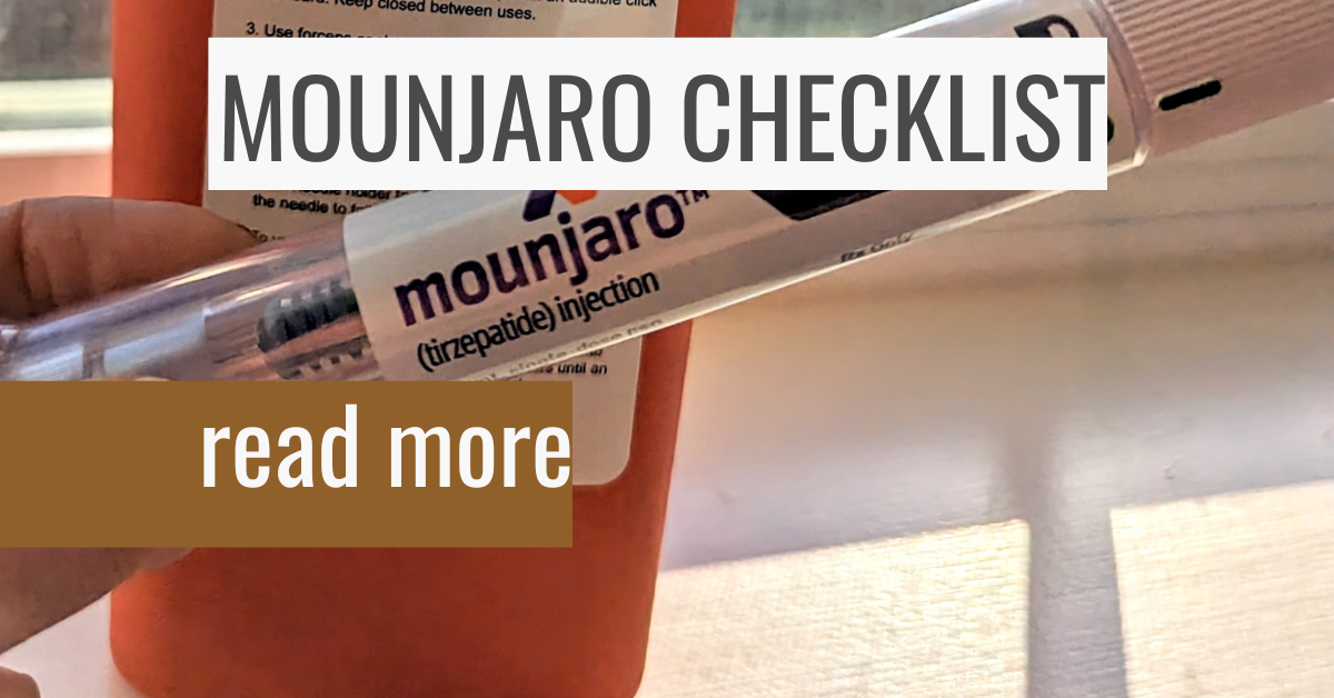 Mounjaro Checklist - Countess of Shopping